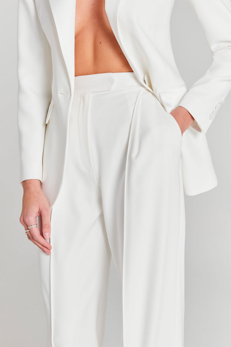 Cameron White Trousers | Trousers | NADINE MERABI