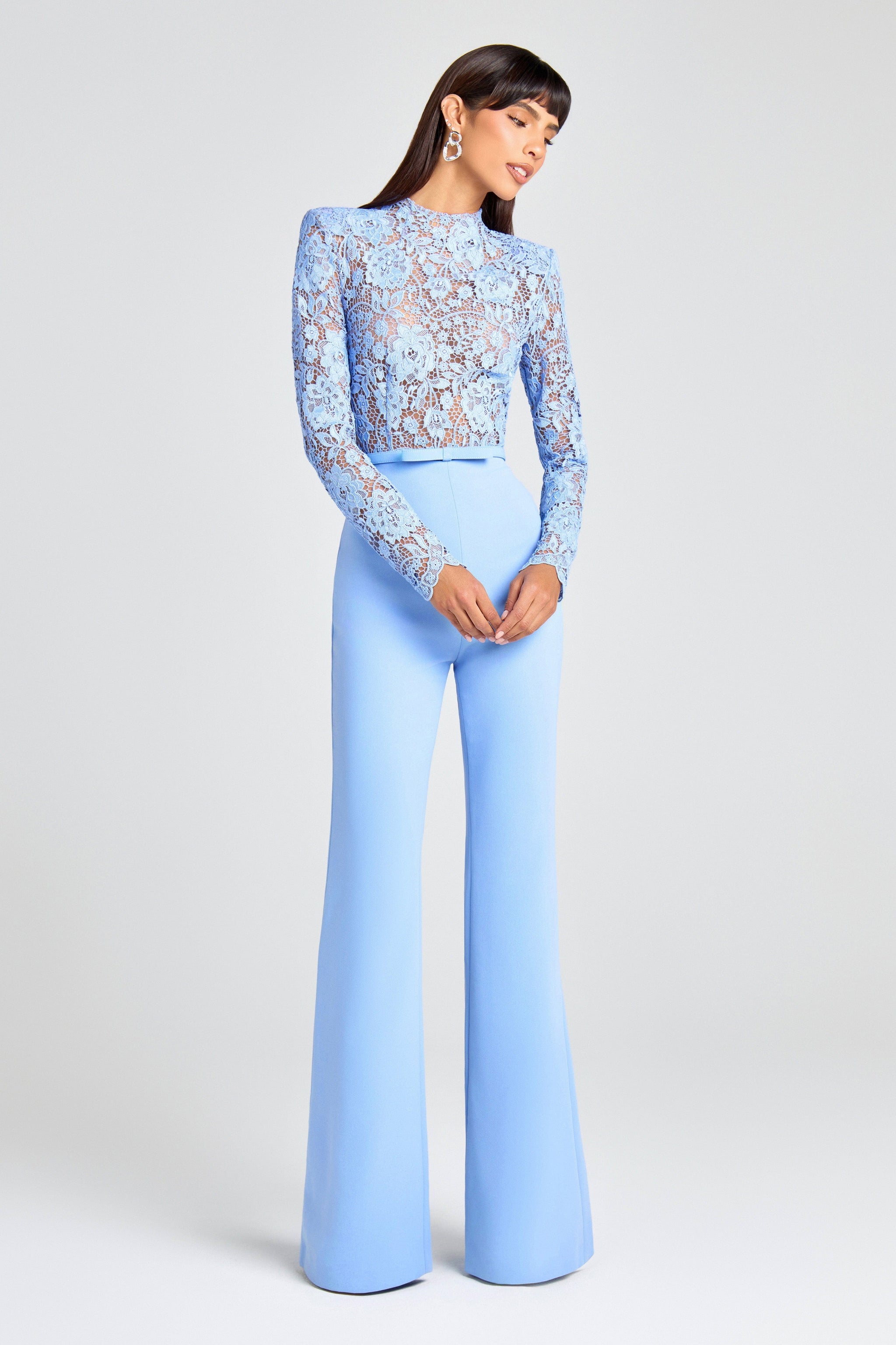 Maddie Blue Jumpsuit | NADINE MERABI