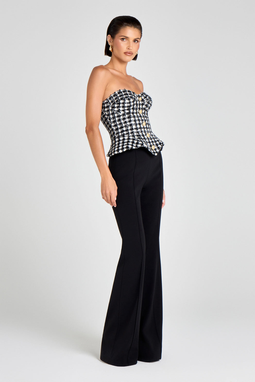 Maya Check Top | NADINE MERABI