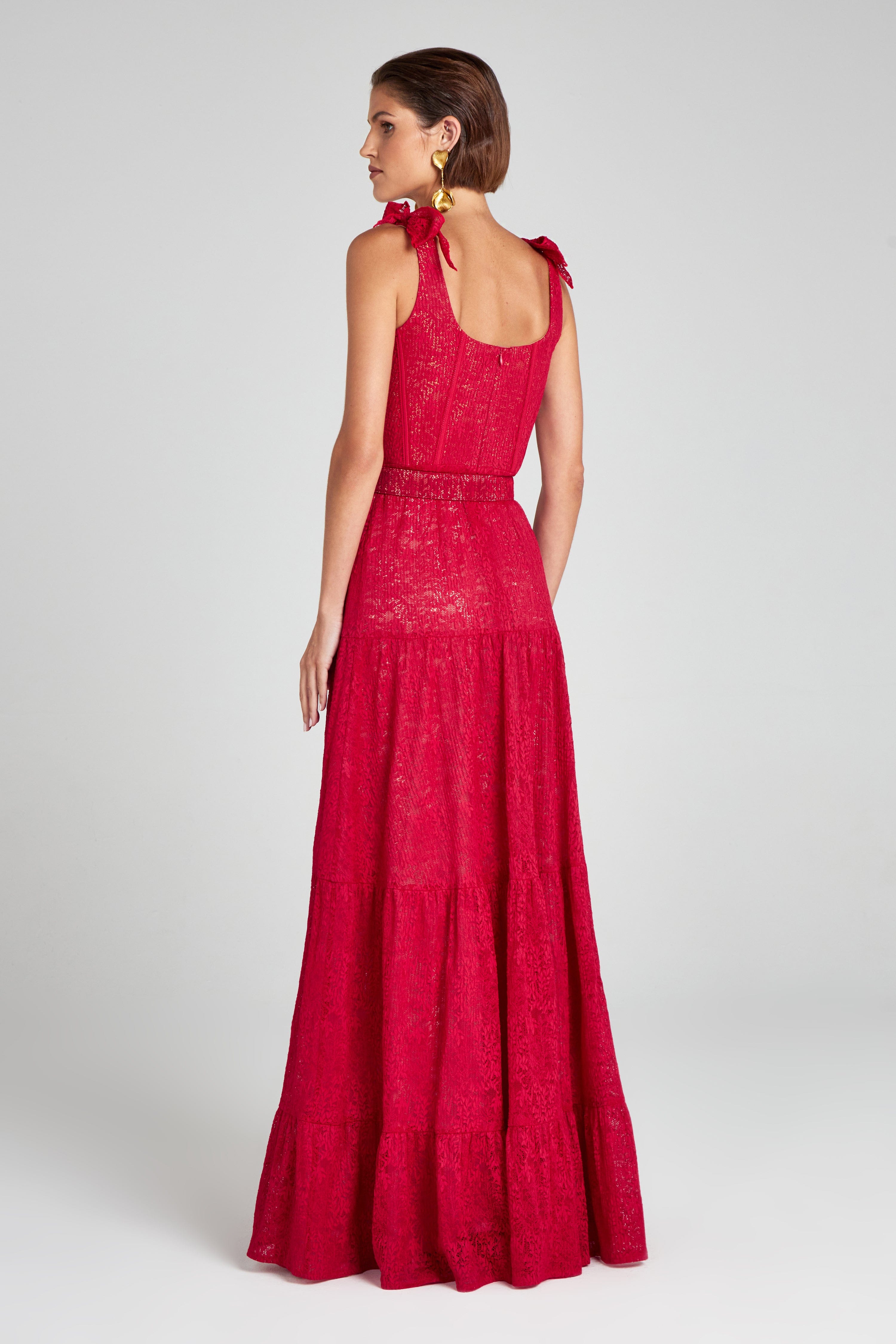 Miranda Red Dress | NADINE MERABI