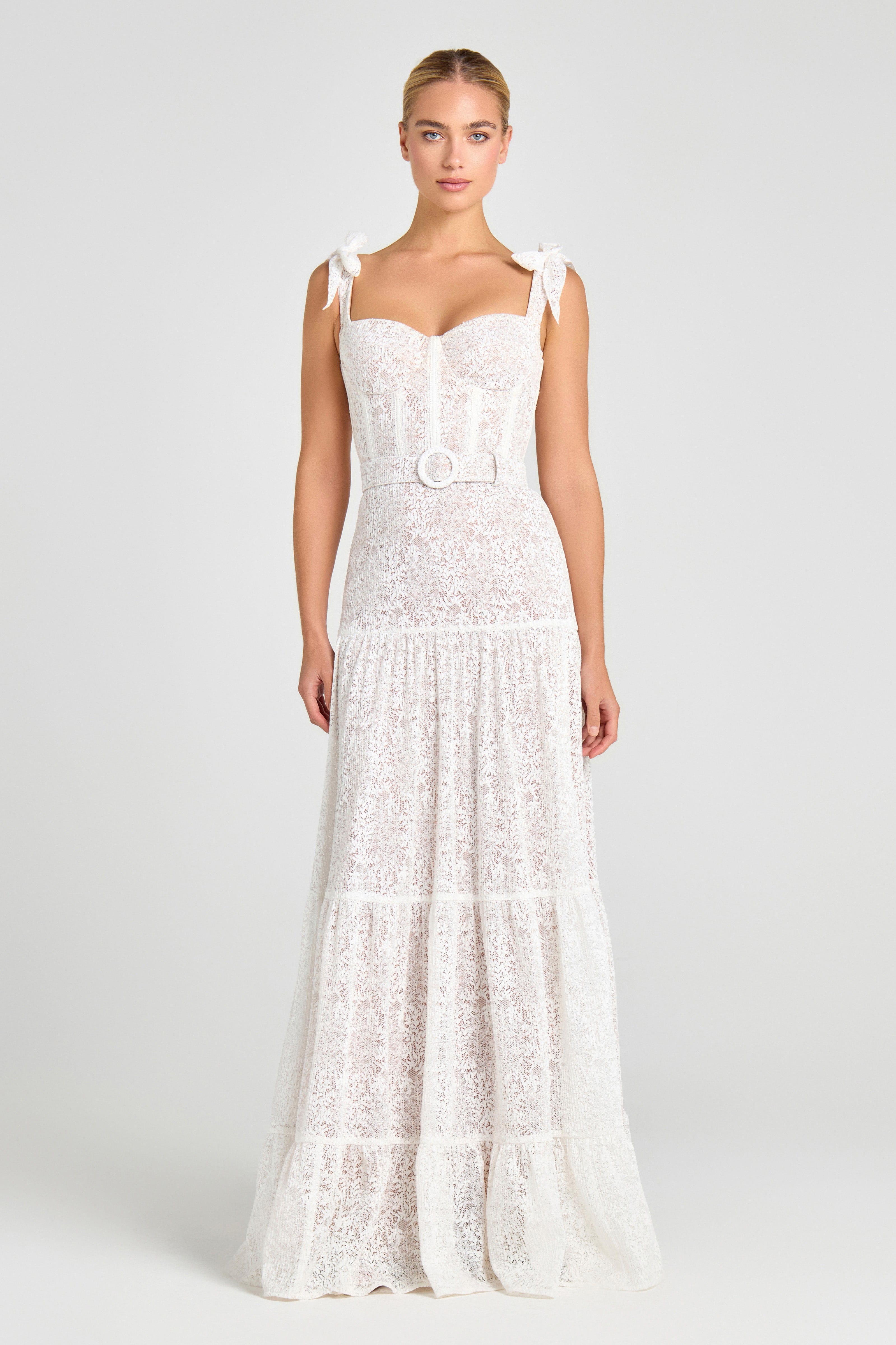 Miranda White Dress | NADINE MERABI