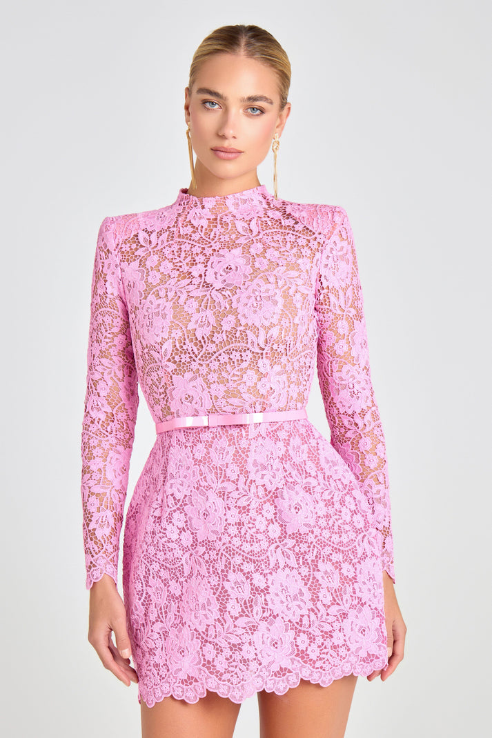 Sophie Pink Dress | NADINE MERABI