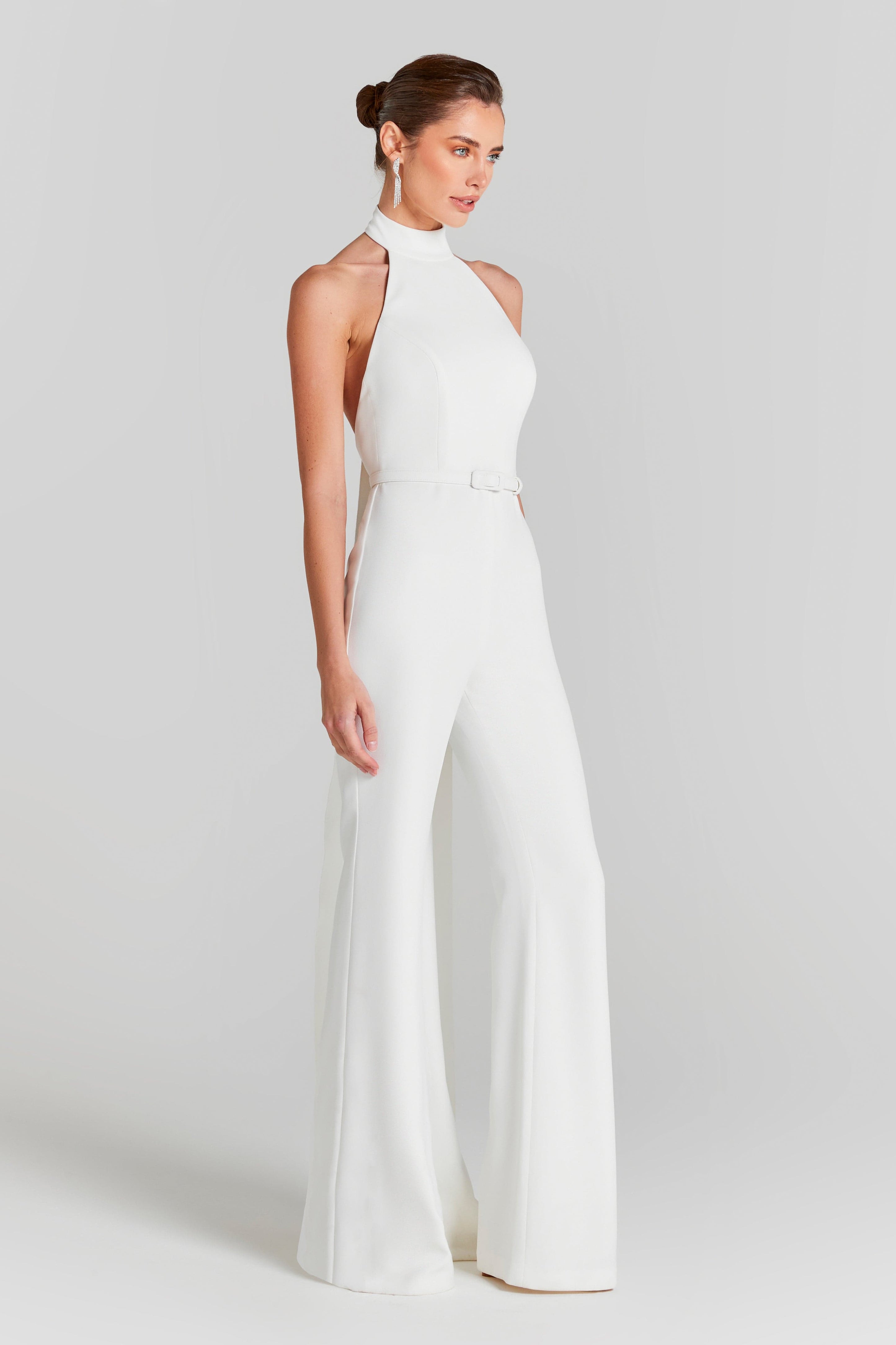 Lorrie White Jumpsuit | NADINE MERABI
